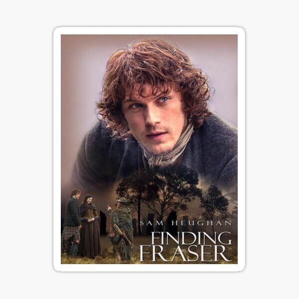 "sam heughan" Sticker for Sale by credees | Redbubble