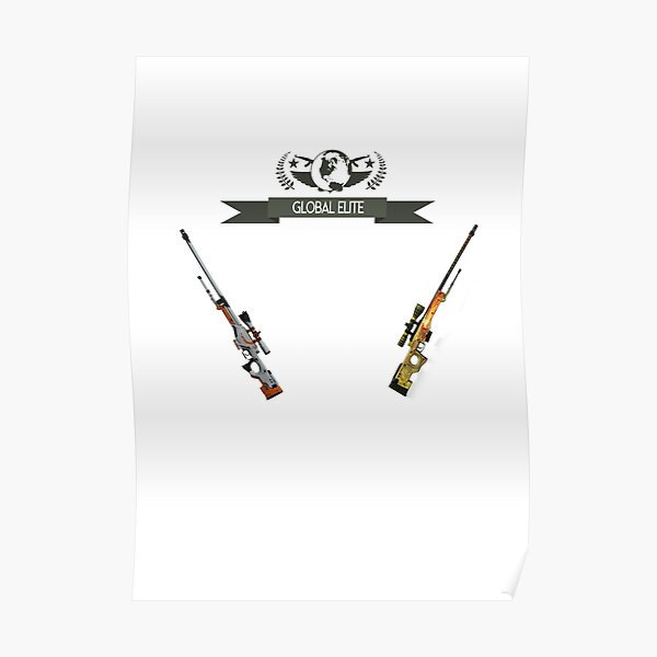 "CS:GO AWP Owned" Poster by cemolamli | Redbubble