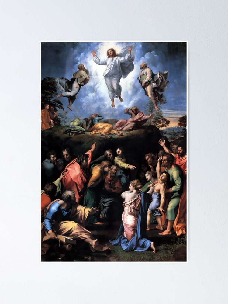 "Transfiguration by Raphael" Poster for Sale by scardesign11 | Redbubble