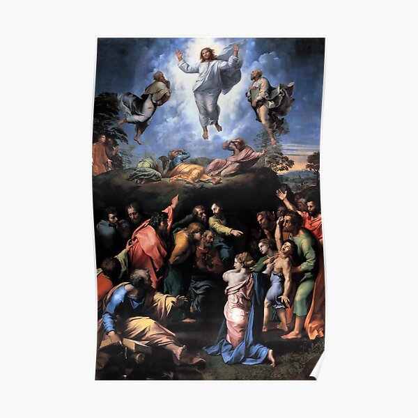 "Transfiguration by Raphael" Poster for Sale by scardesign11 | Redbubble