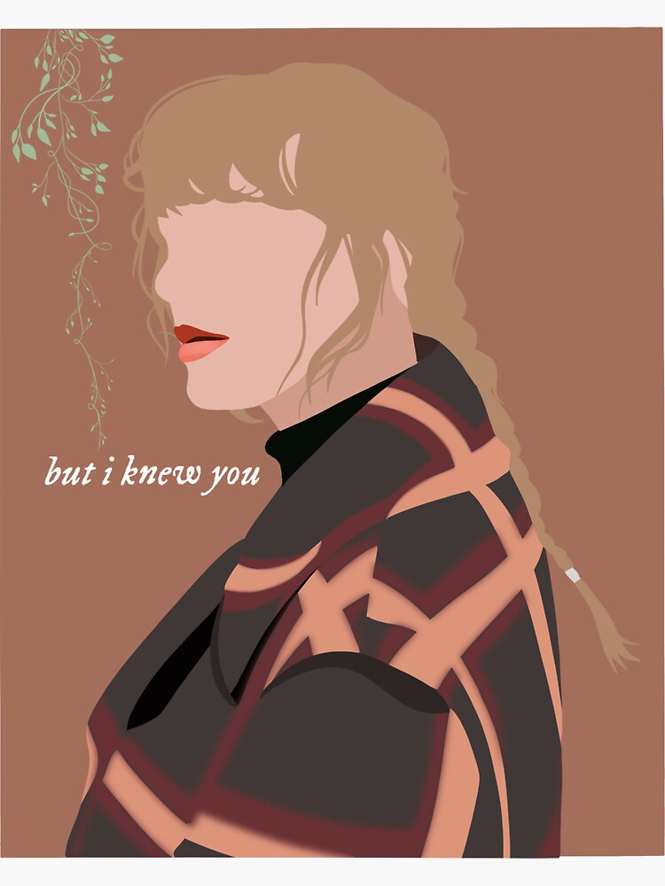 "Taylor Swift Evermore" Sticker for Sale by annakart | Redbubble
