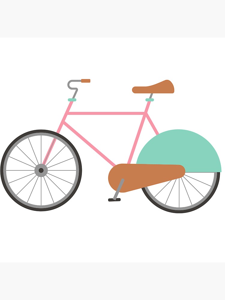 "SIMPLE CUTE CYCLE DESIGN | AESTHETIC DESIGNS | CUTE " Sticker by ...