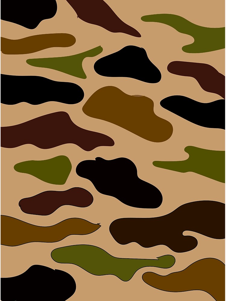 "Army doreng motif" Poster for Sale by umilogo88 | Redbubble
