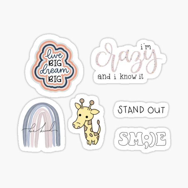" custom sticker pack" Sticker for Sale by kbraelynn | Redbubble