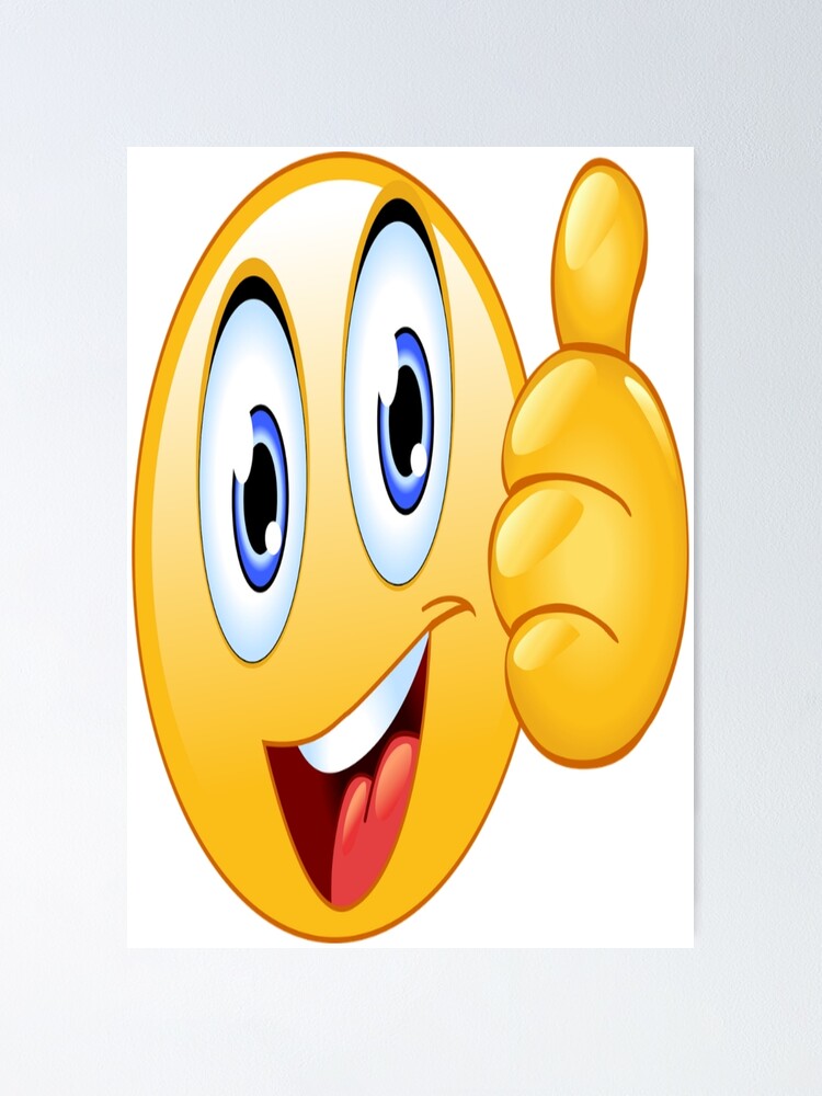 "Smiley face emoji" Poster by LK24Creators | Redbubble