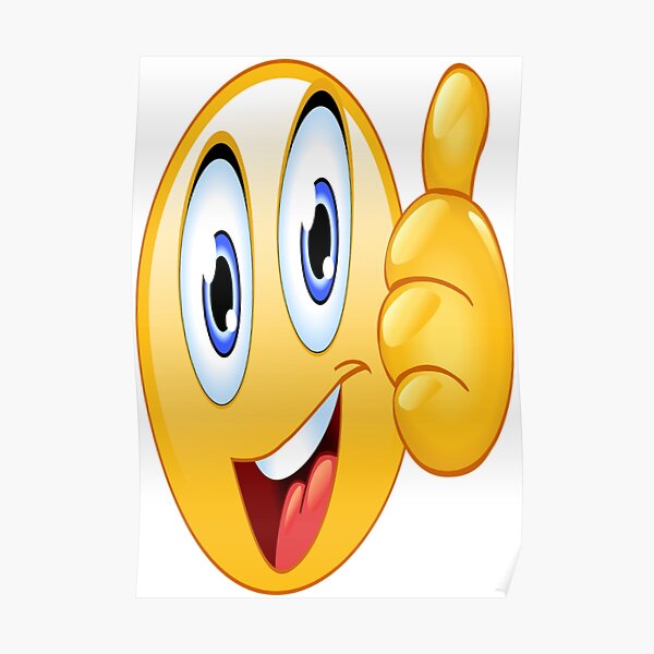 "Smiley face emoji" Poster by LK24Creators | Redbubble