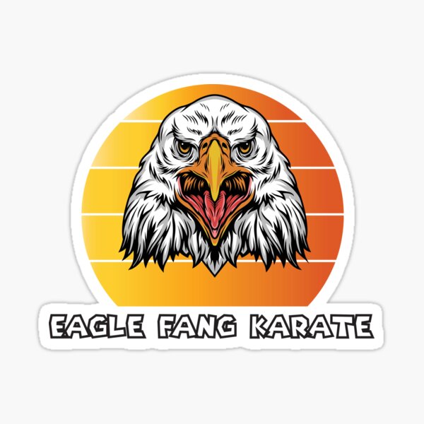 "Eagle Fang Karate Sticker - eagle fang karate youth Sticker" Sticker ...