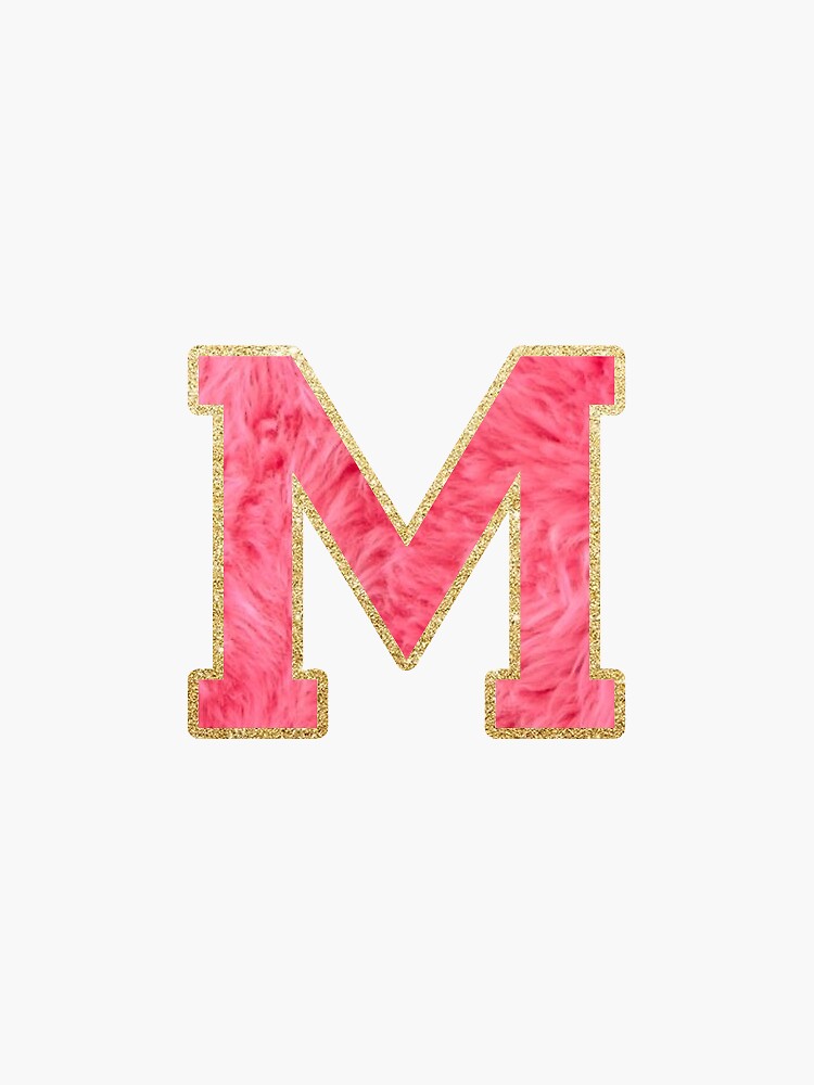 "Varsity M " Sticker for Sale by Megan-Kendall | Redbubble