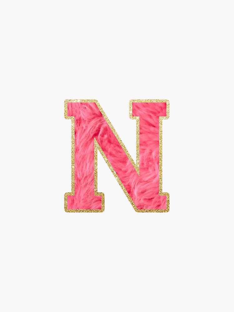 "Varsity N" Sticker for Sale by Megan-Kendall | Redbubble