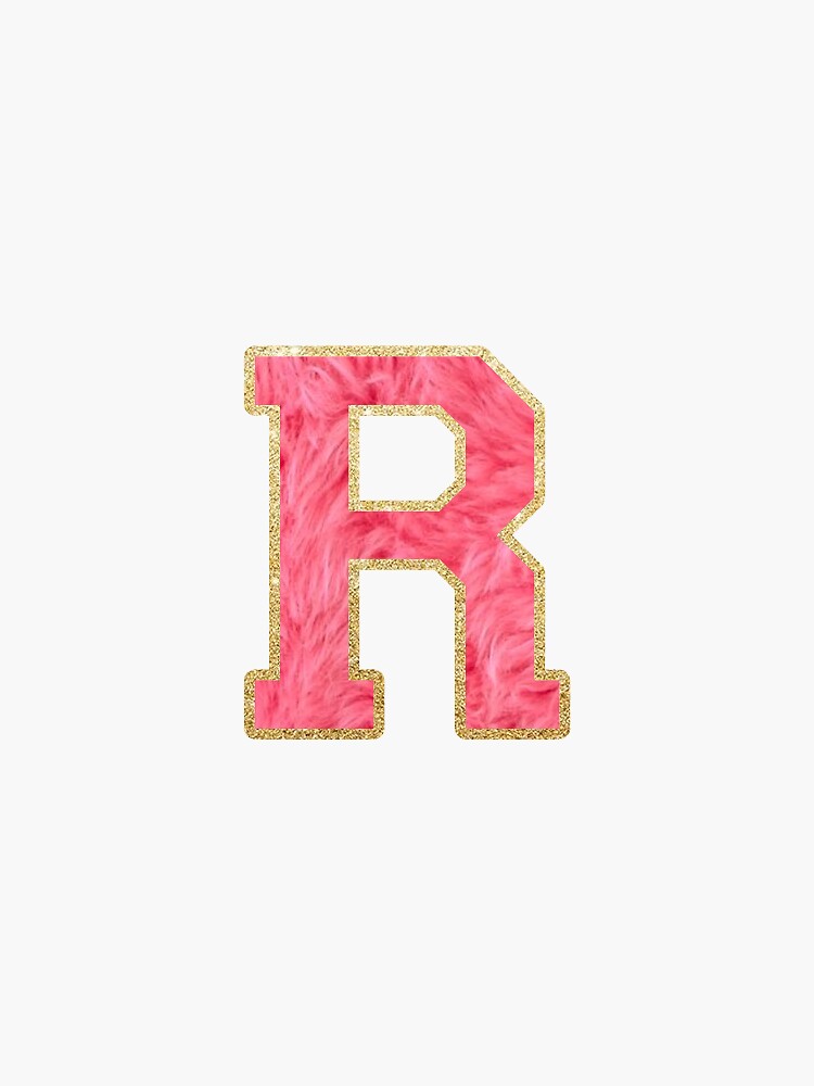 "Varsity R" Sticker by Megan-Kendall | Redbubble