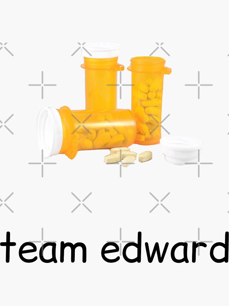 "team edward" Sticker for Sale by IMakeZeroSense | Redbubble