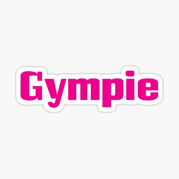 "Gympie" Sticker for Sale by ProjectX23 | Redbubble