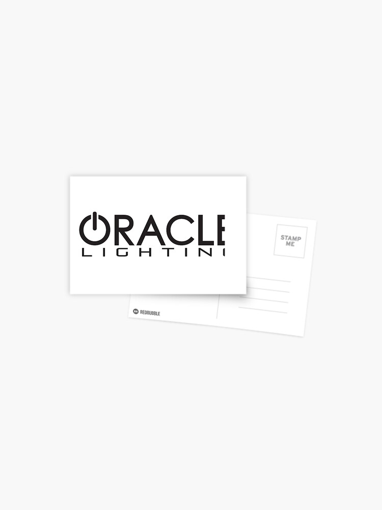 "Oracle Lights Logo" Postcard for Sale by pkorzep | Redbubble