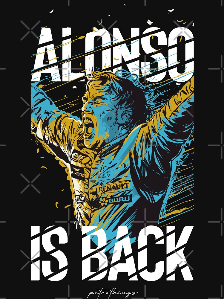 "Fernando Alonso 2021" T-shirt for Sale by petrothings | Redbubble ...