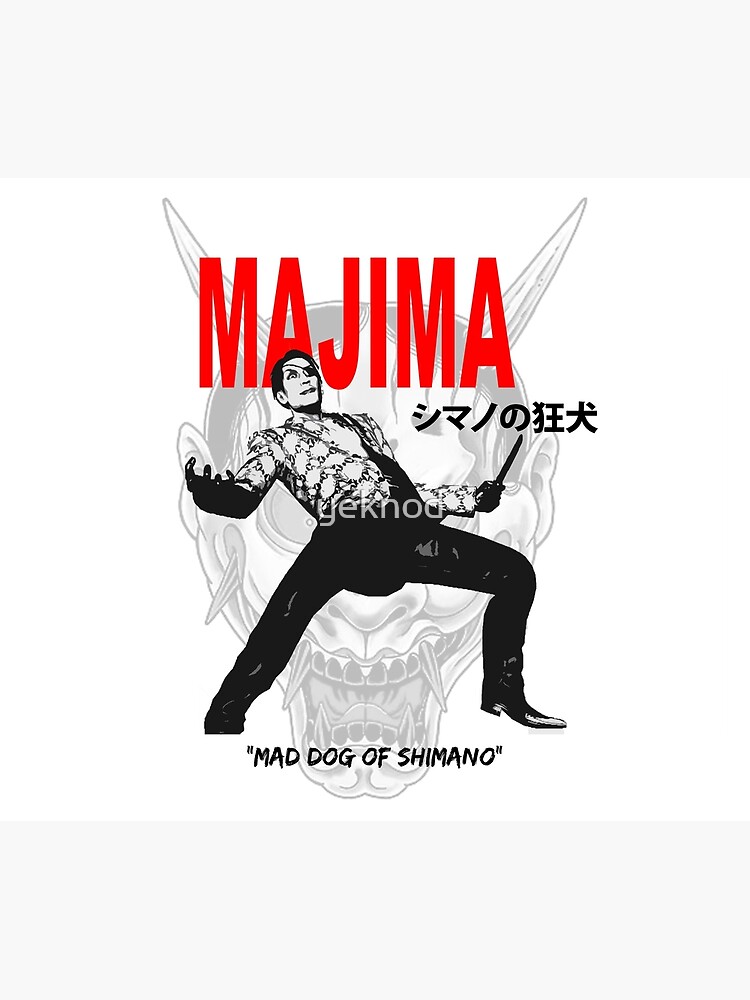 Majima Mad Dog of Shimano Premium Matte Vertical Poster sold by Alex G ...
