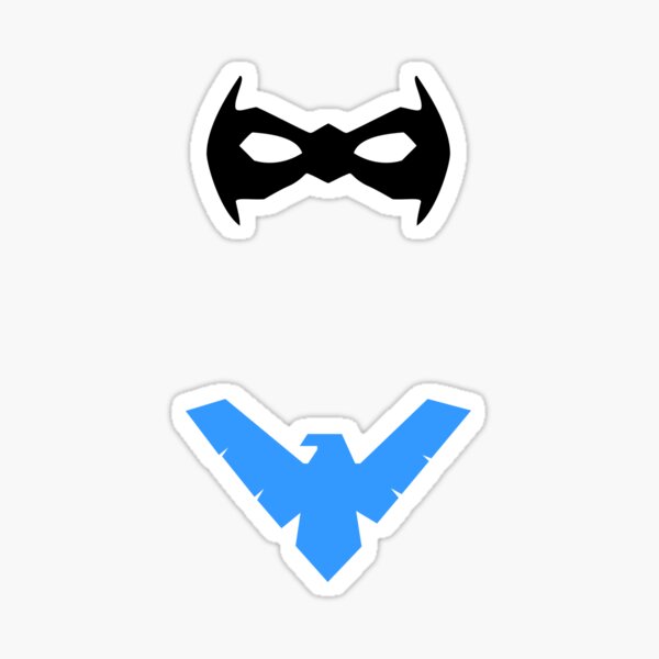 Nightwing Stickers | Redbubble