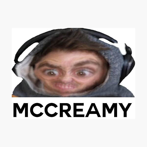 "Mccreamy Youtuber" Photographic Print for Sale by julismerch | Redbubble