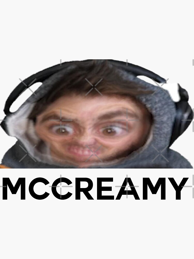 "Mccreamy Youtuber" Sticker for Sale by julismerch | Redbubble