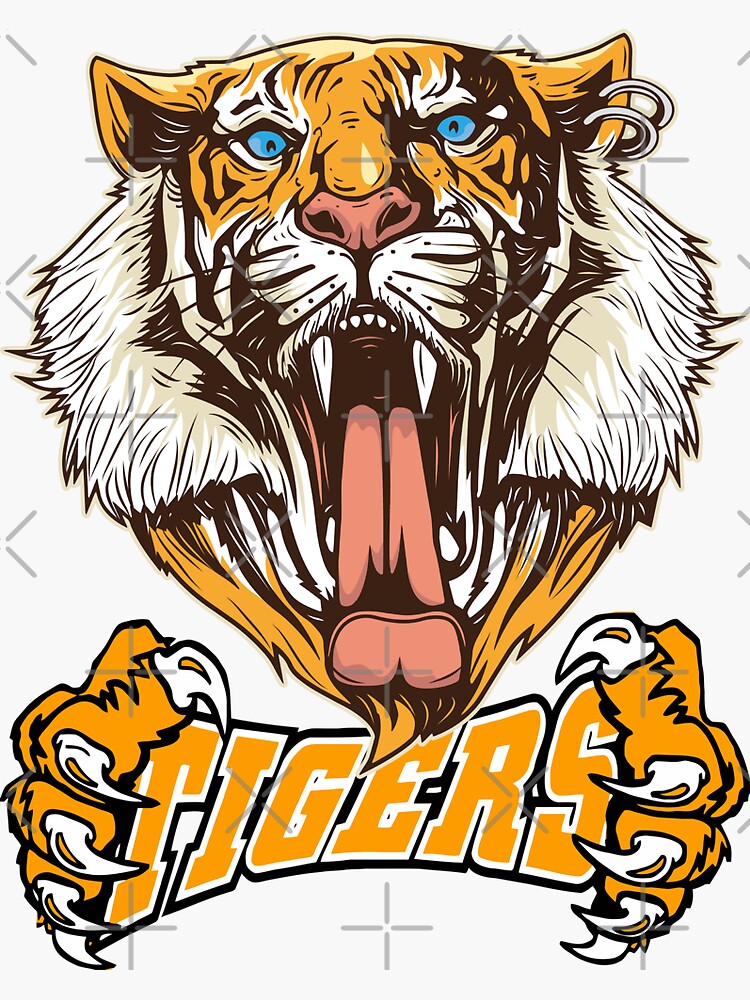 "Tigers" Sticker for Sale by svetlana84 | Redbubble