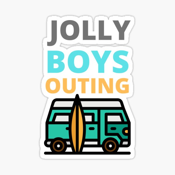 "Jolly Boys Outing" Sticker by narcocynic | Redbubble
