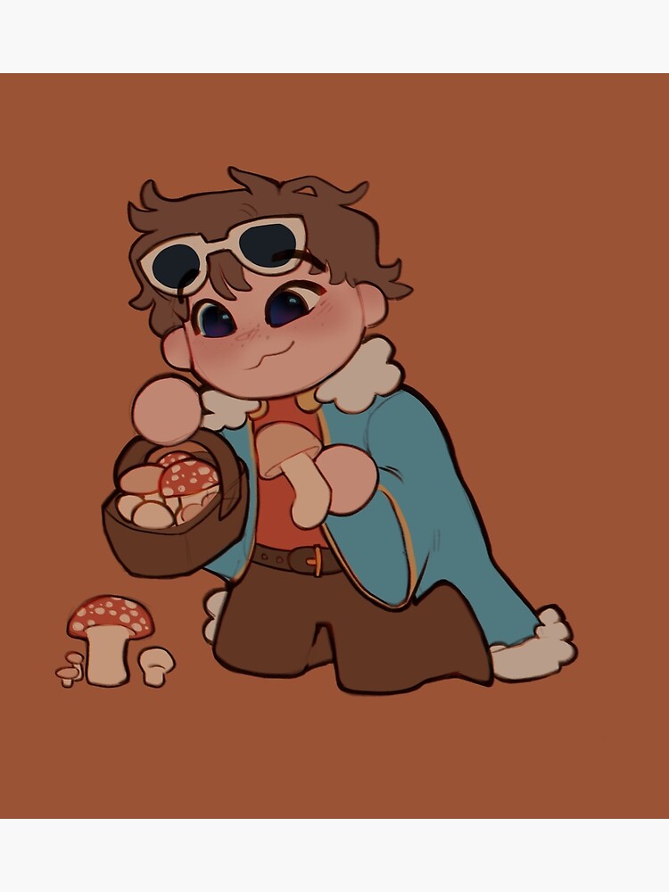 "Gogy the Mushroom king - GeorgeNotFound " Poster for Sale by Twiggypng ...