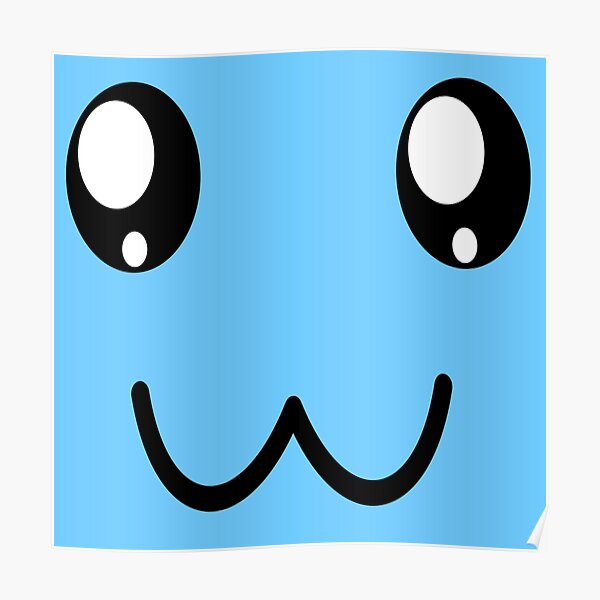 "Cut Smiley Face" Poster by AVIROS | Redbubble