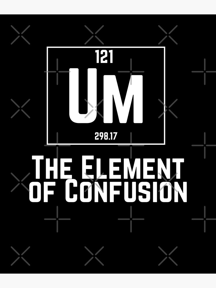 Lámina fotográfica «Um El elemento de la confusión Breve química ...