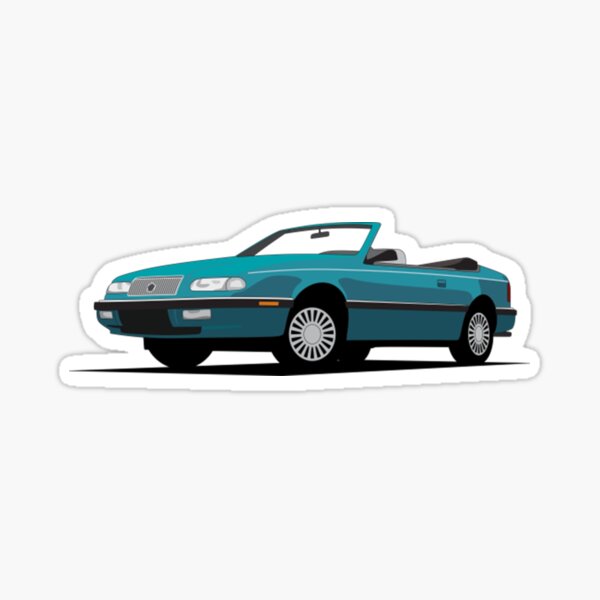 "Chrysler Lebaron Chrysler Lebaron Lx convertible" Sticker for Sale by ...