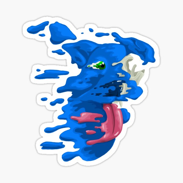 "Slime dog in the Wind" Sticker for Sale by Bamboom | Redbubble