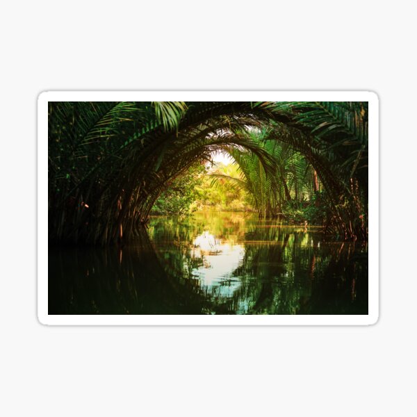 "Nipa Palm Nypa Fruticans Wurmb River" Sticker for Sale by paradiskt ...