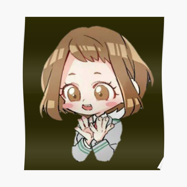 "Uraraka Ochako" Poster for Sale by TheMortred | Redbubble