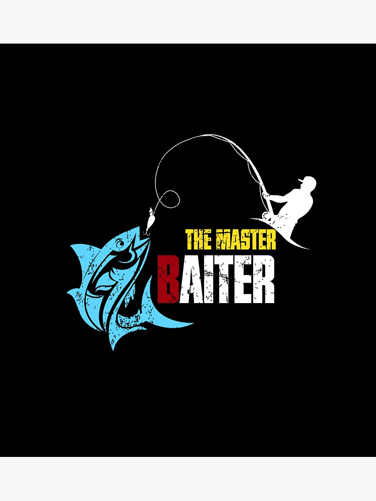 " baiter fish master Fisher man Hook" Sticker for Sale by phto | Redbubble