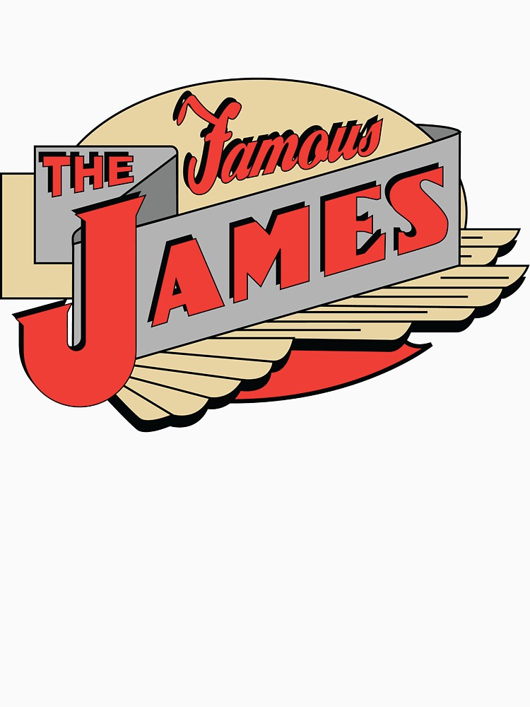 "The Famous James Motorcycle Classic Logo" T-shirt for Sale by ...