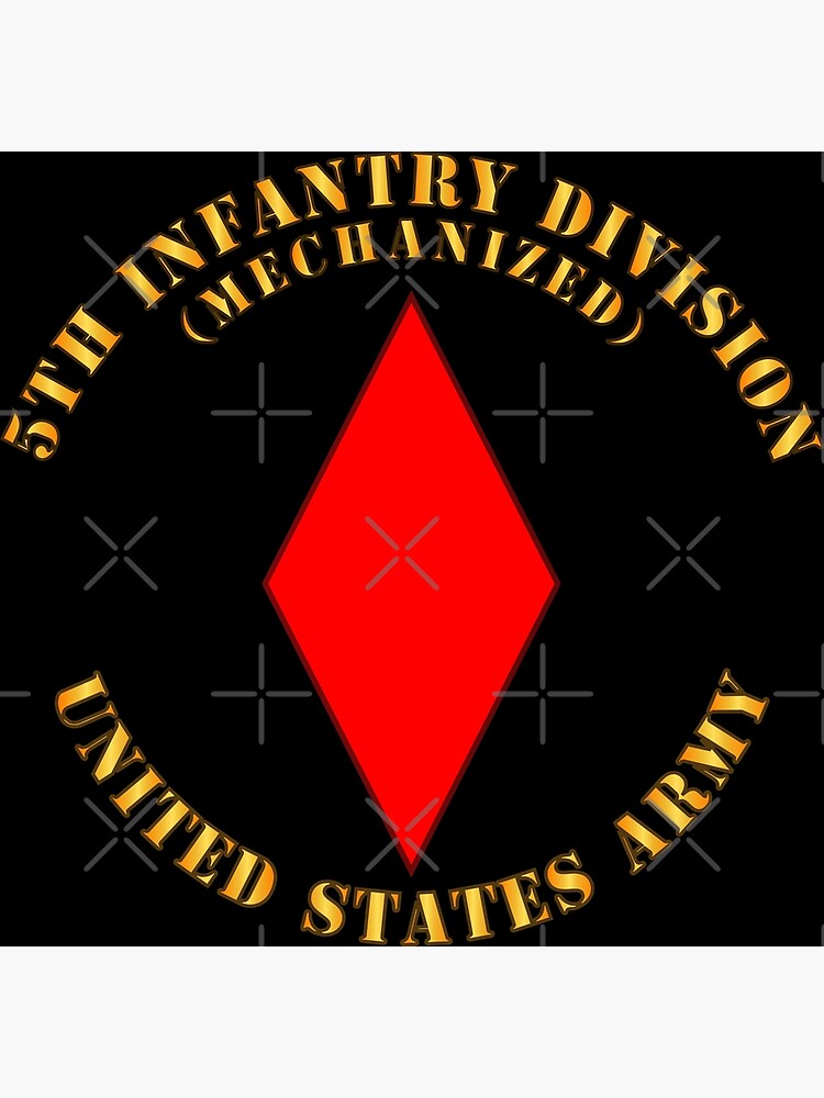 "Army - 5th Infantry Division - US Army" Poster for Sale by twix123844 ...