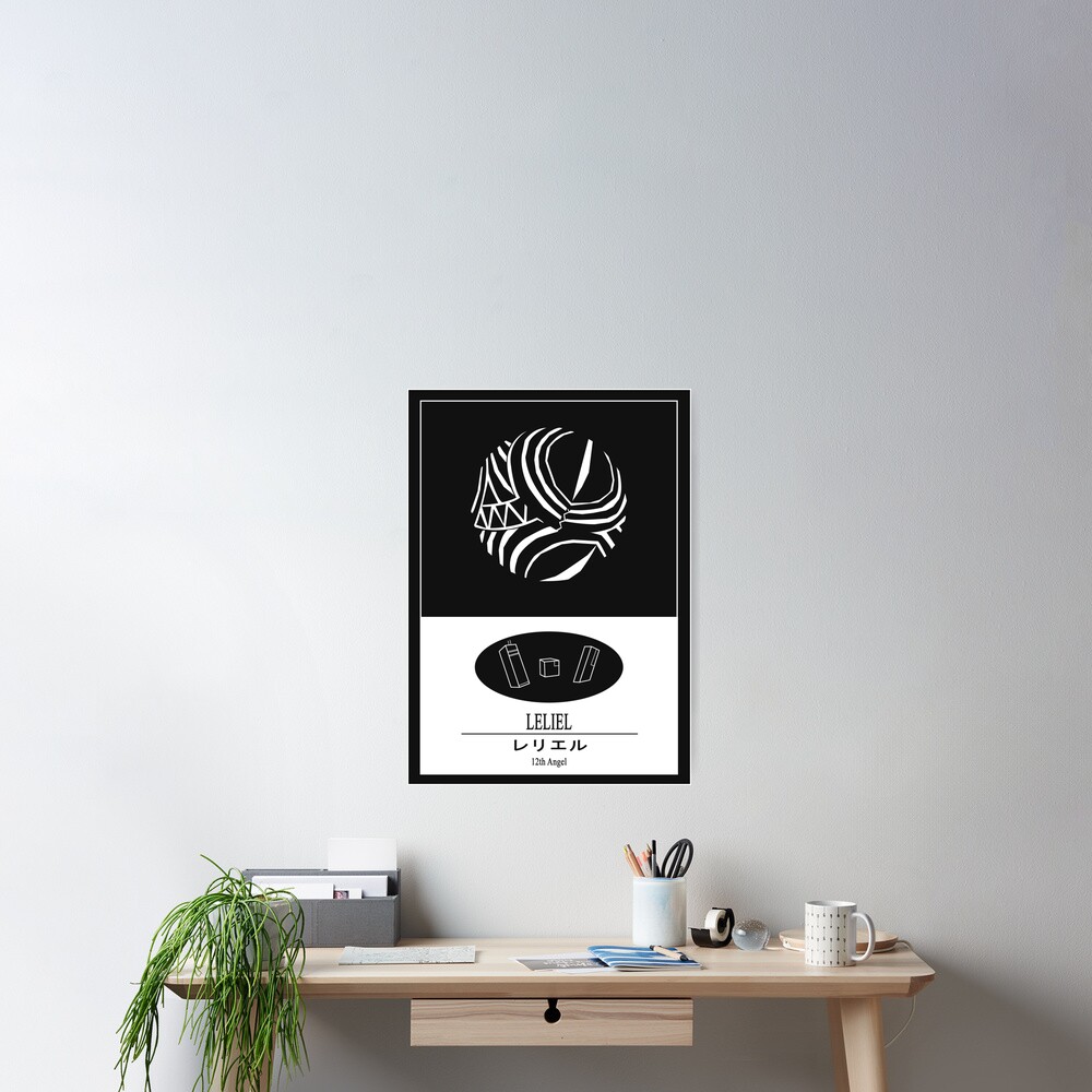 "Leliel 12th angel Neon Genesis Evangelion" Poster by TheNobleDuck ...