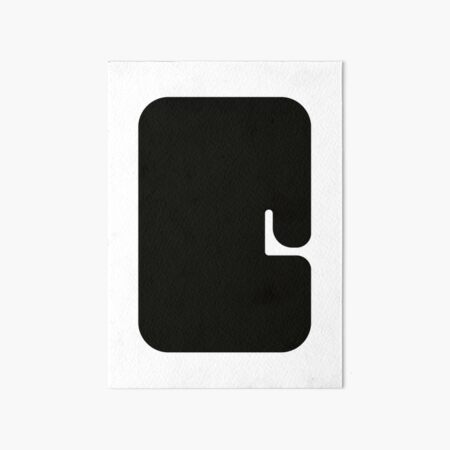 "Very Bold Letter G" Art Board Print by mikevdmeijden | Redbubble