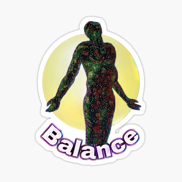 "Balance" Sticker by argoseyes | Redbubble