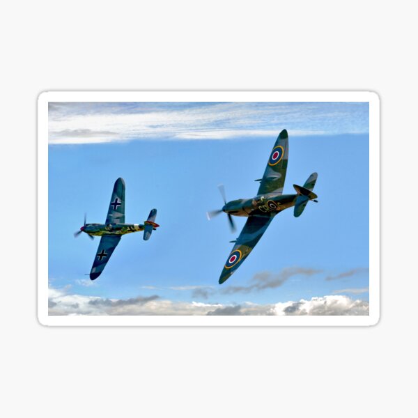 "Dogfight Duel Rematch" Sticker by oscar533 | Redbubble