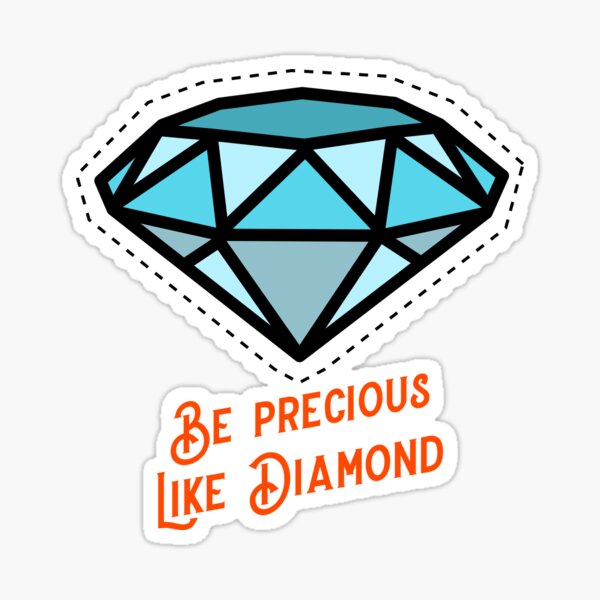 "Diamond precious" Sticker for Sale by sjmercado28 | Redbubble