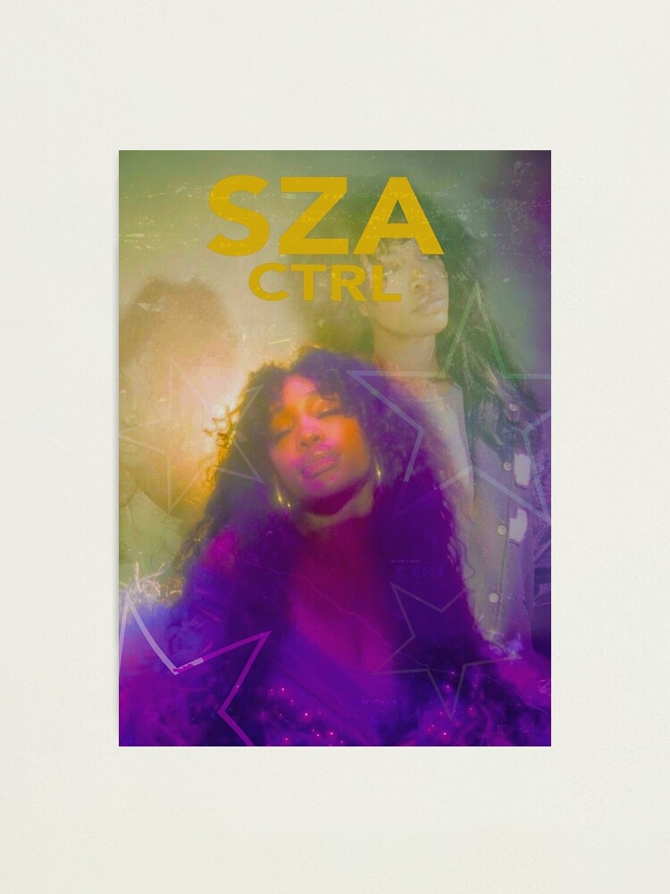 "Cover SZA CTRL" Photographic Print for Sale by calliednickolsc | Redbubble