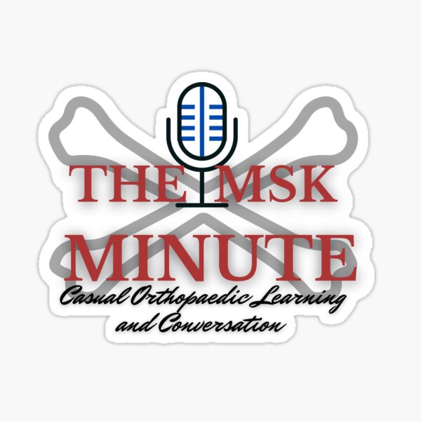 "The MSK Minute Collection" Sticker for Sale by Basics-of-Ortho | Redbubble