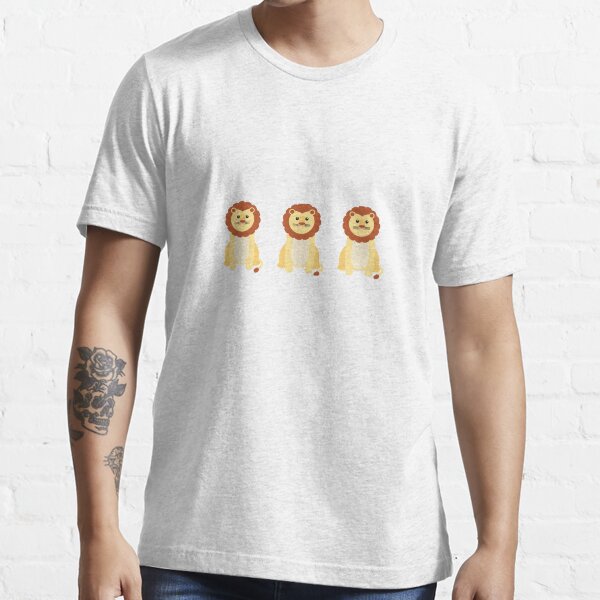 "three lions on a shirt" T-shirt for Sale by Symaa | Redbubble | three ...
