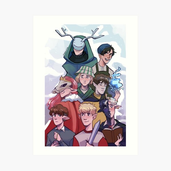 "Dream SMP Poster" Art Print for Sale by moncuries | Redbubble