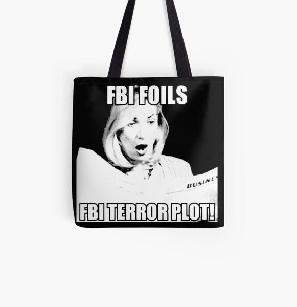 "FBI Foils FBI Terror Plot *shocked face*" Tote Bag for Sale by fgovt ...