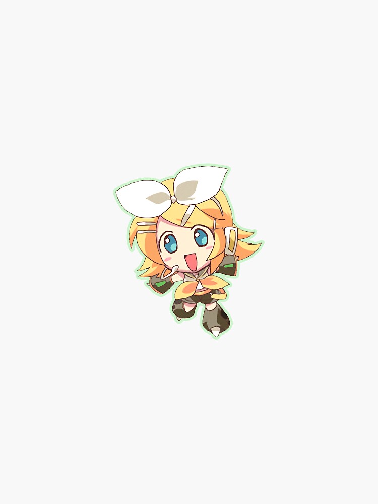 "Kagamine Rin (鏡音リン)" Sticker for Sale by MUMEI-SAN | Redbubble
