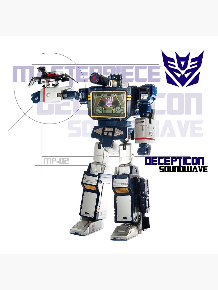 "Transformers G1 Soundwave" Art Print by JonKing | Redbubble