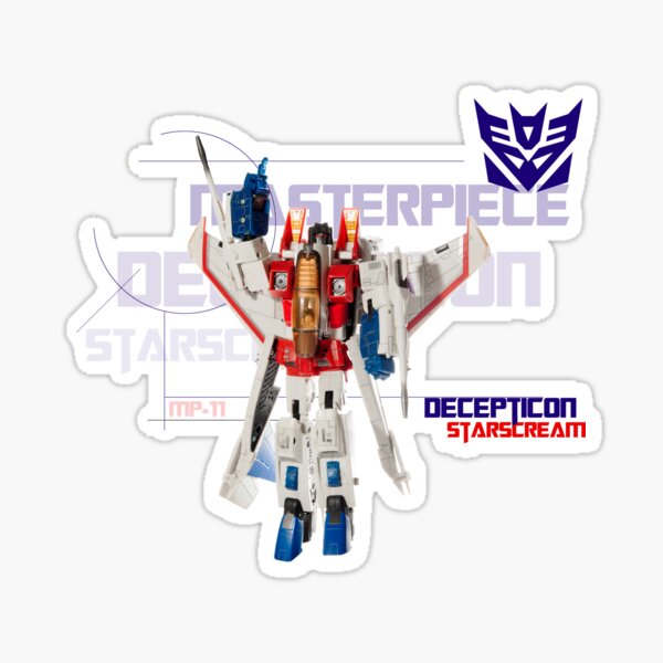 "Transformers G1 Starscream" Sticker for Sale by JonKing | Redbubble