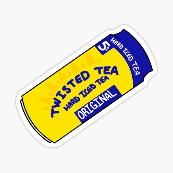 "Twisted Tea" Sticker for Sale by Witchygemini | Redbubble
