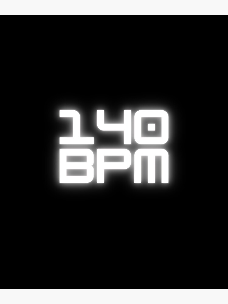 "Trance 140 BPM" Sticker by AFTERGATE | Redbubble