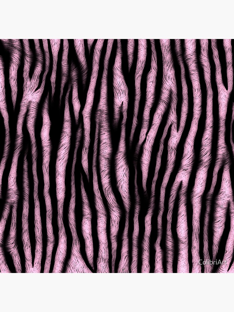 "Light Pink Zebra Print" Sticker for Sale by ColibriArt | Redbubble